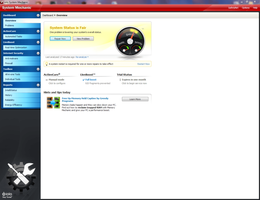 Review: iolo's System Mechanic 14 - Gadget Advisor