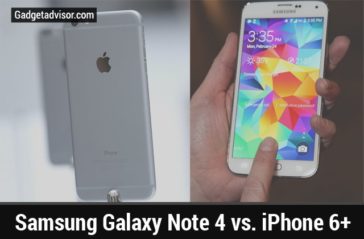 Samsung Galaxy Note 4 vs. iPhone 6+