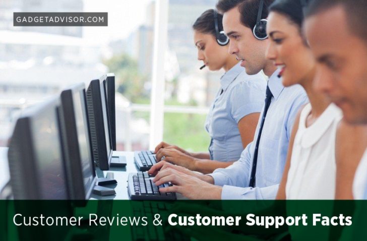 Customer Reviews & Customer Support Facts - Infographic - Gadget Advisor