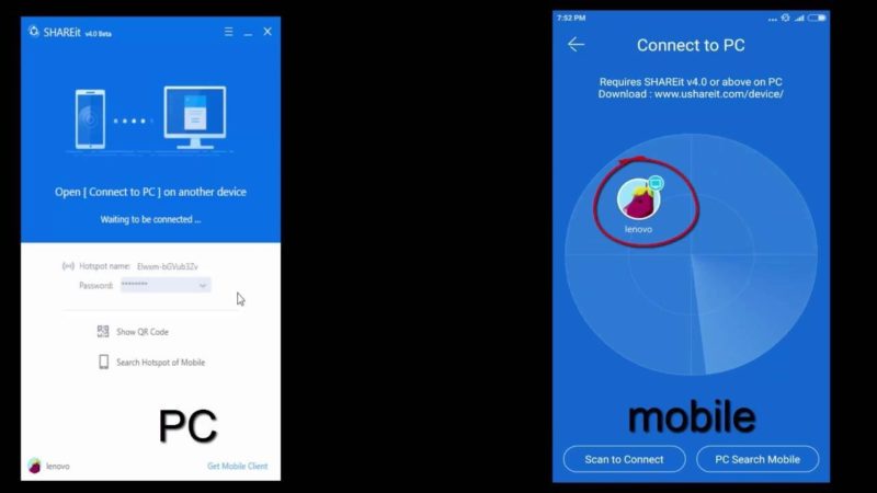 Easy Steps to Install and Connect SHAREIt On PC Running Windows ...
