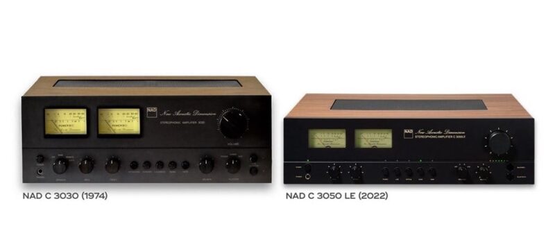 NAD C 3050 LE Stereo Amplifier a Modern Amplifier with Retro Beauty ...