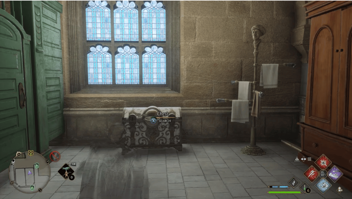 Location of all the Eye Chests within the Hogwarts Castle - Gadget Advisor