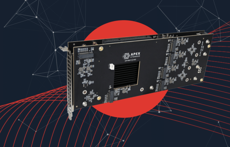 Apex Storage presents AIC for 168TB SSD storage - Gadget Advisor