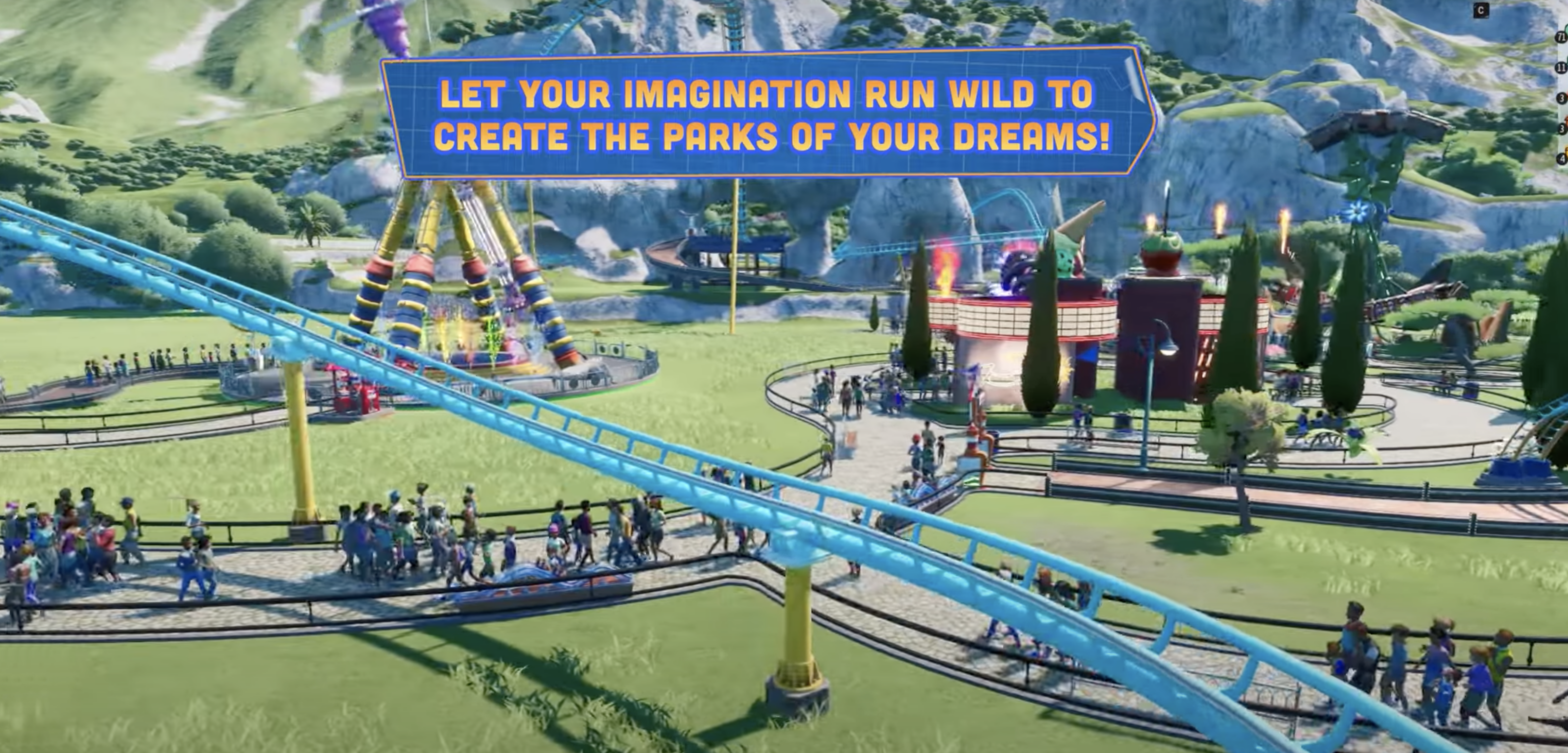 Build your own amusement park in the game "Park Beyond" - Gadget Advisor