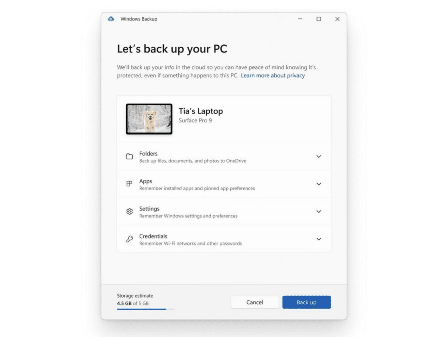 Windows 11 gets cloud backup - Gadget Advisor