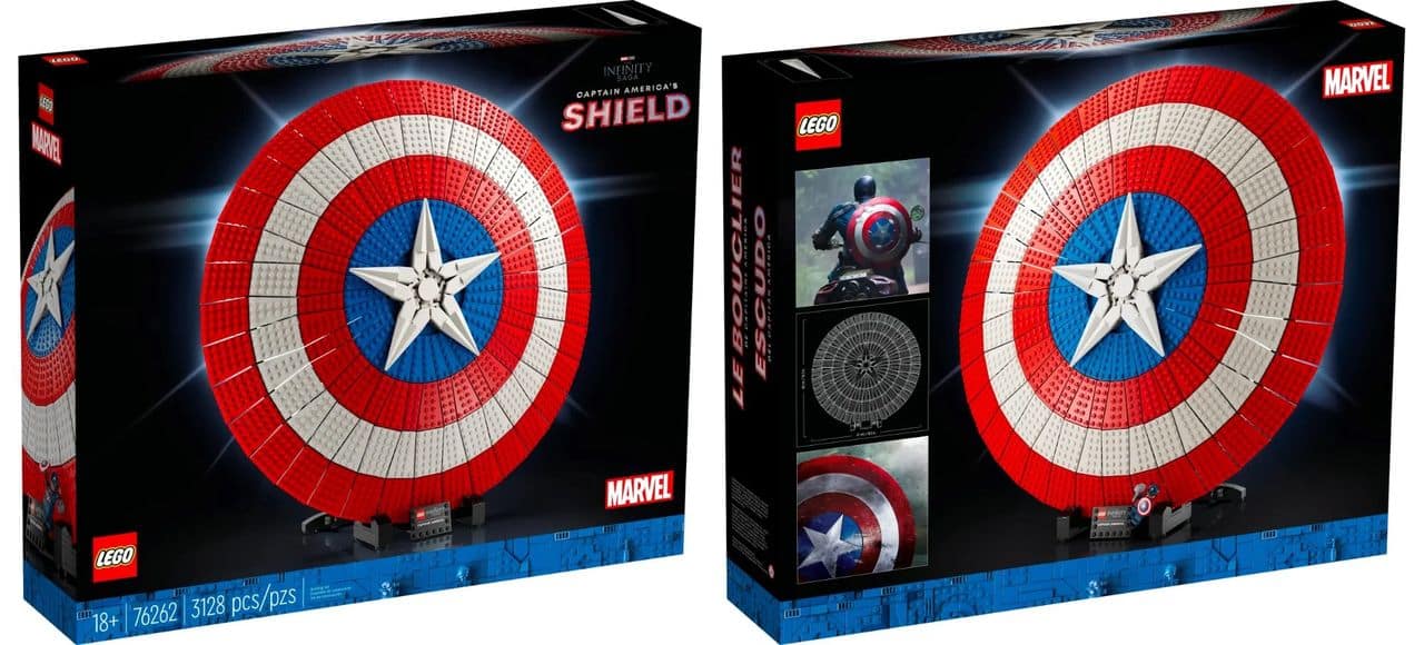 Lego releases Captain America's shield as a building set - Gadget Advisor