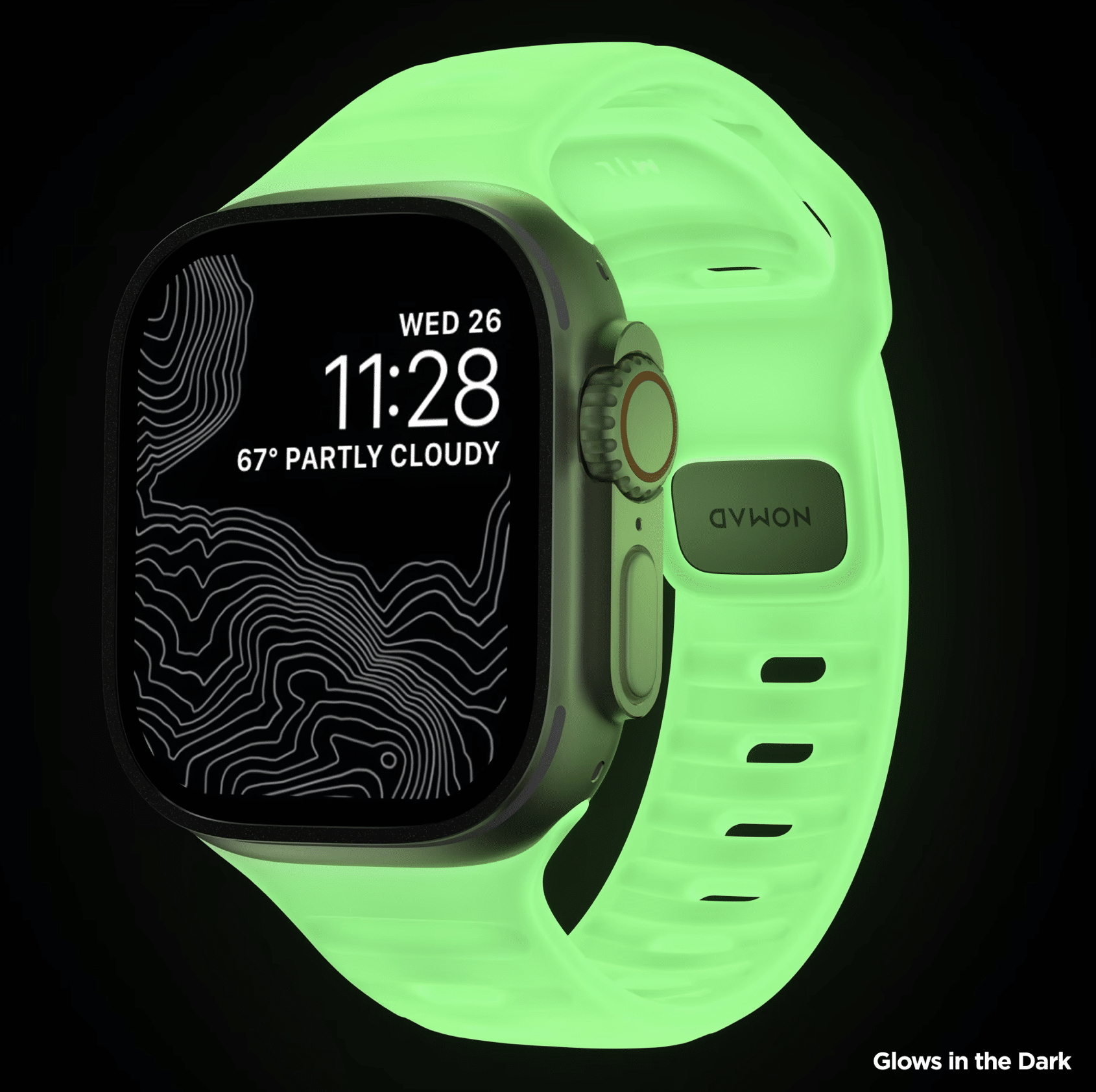 Nomad releases Glow in the Dark Apple Watch band - Gadget Advisor