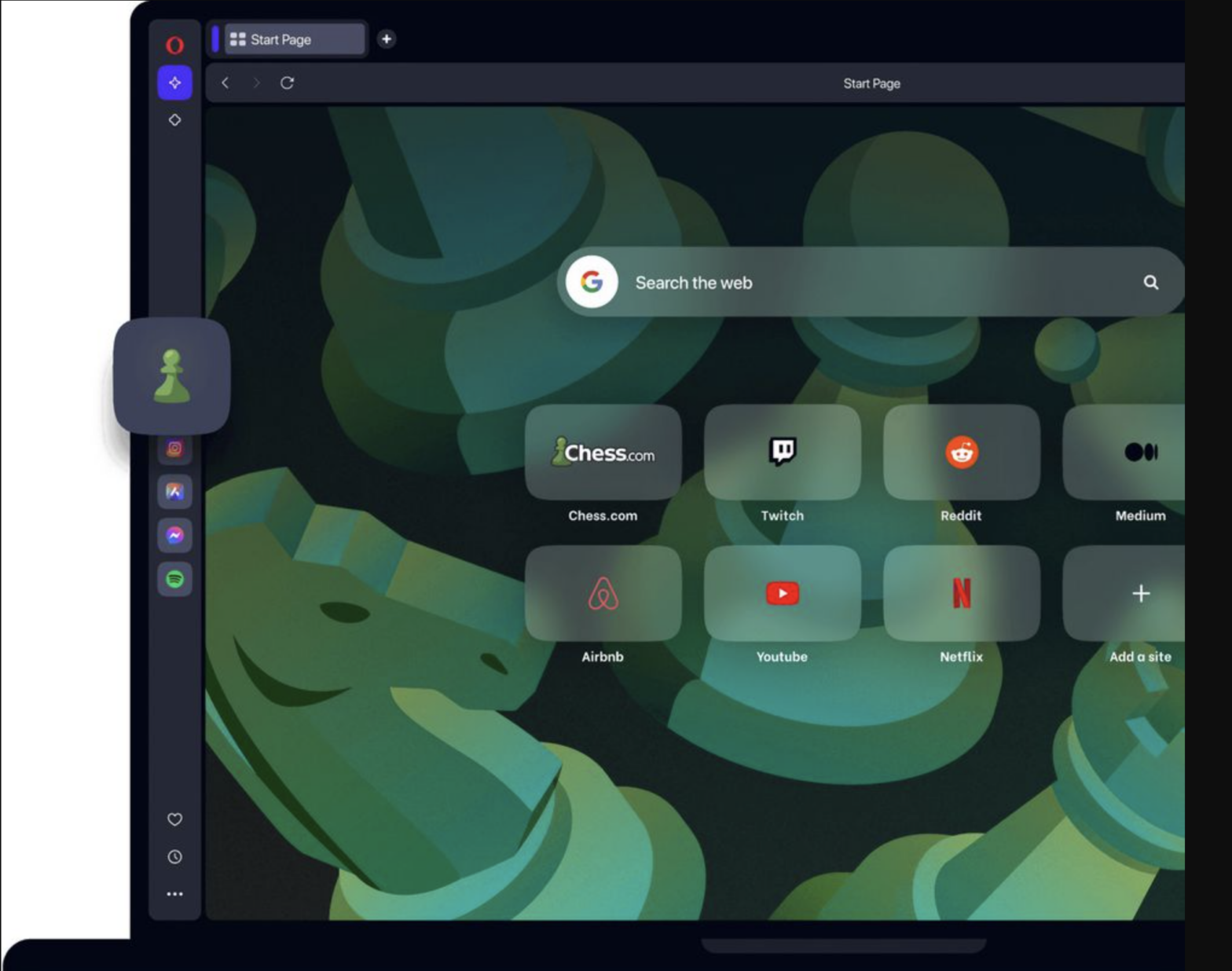 The Opera web browser integrates chess - Gadget Advisor